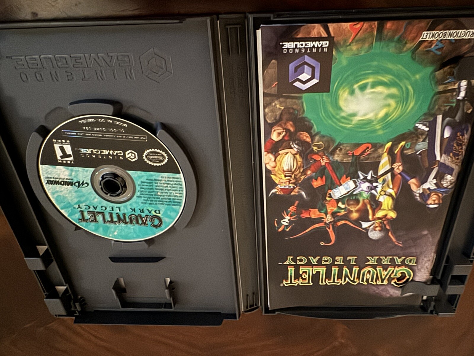 Gauntlet: Dark Legacy (Nintendo GameCube) TESTED Disc Case & Manual ...