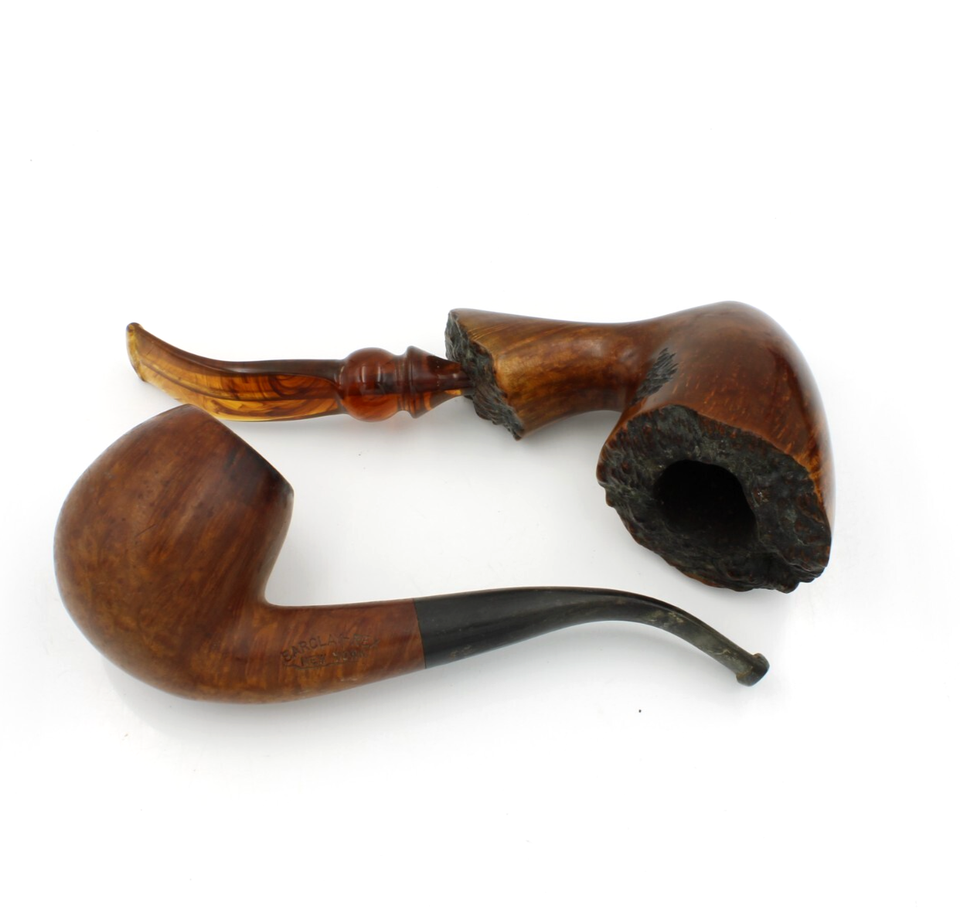 Vintage E. Wilke Barclay-Rex Orlik Stamford Tobacco Smoking Pipes Lot ...