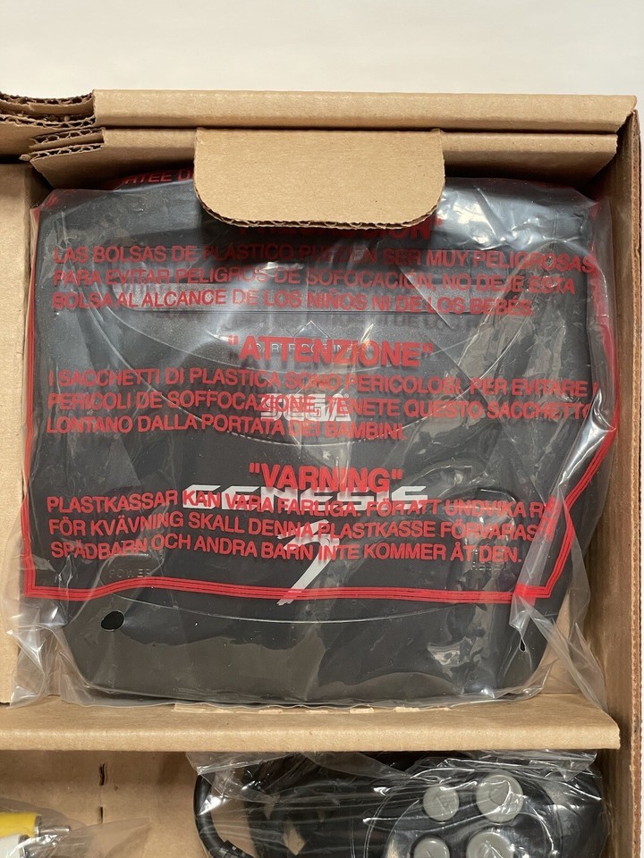 NEW Official SEGA Genesis Model 3 The Core System 16-Bit CIB Video Game ...