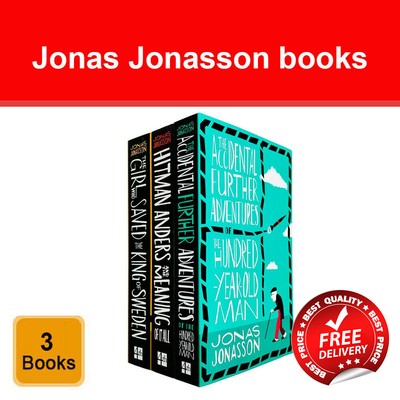 Jonas Jonasson 3 Books Collection Set Hitman Anders and the Meaning of ...