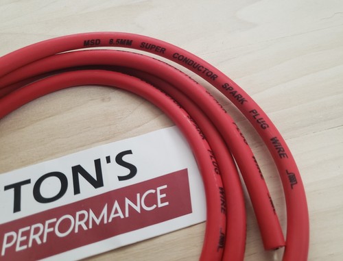 MSD Ignition 34039 Red 6 ft Length 8.5mm Super Conductor Spark Plug ...