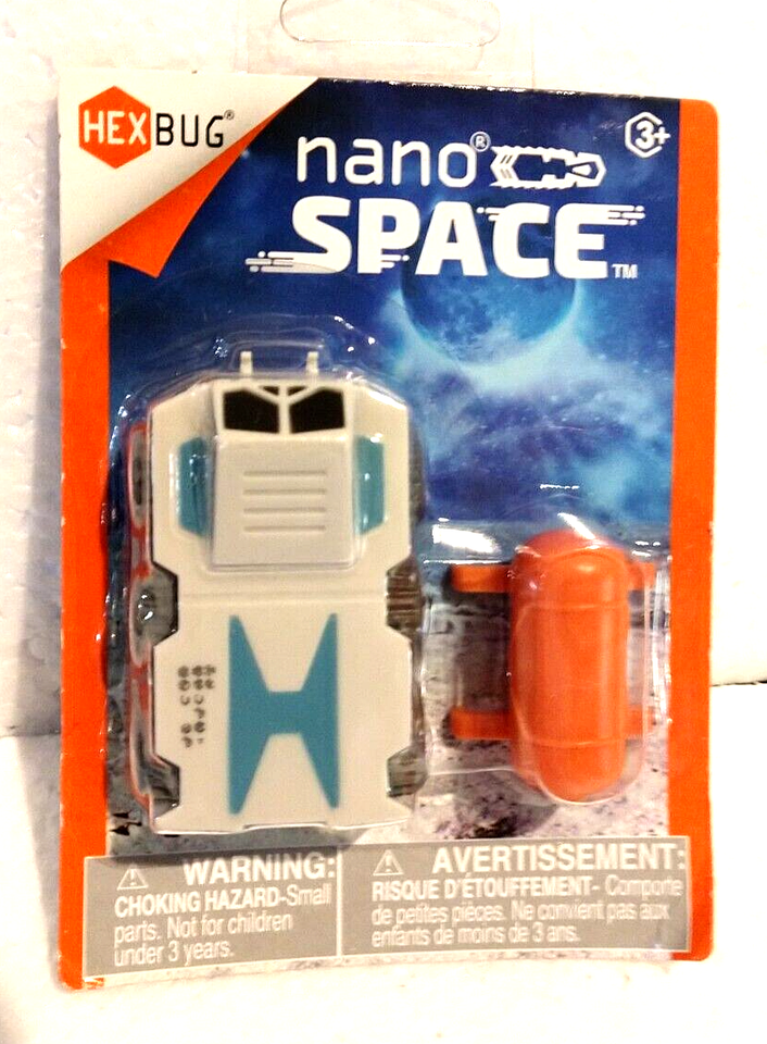 HexBug Nano Space Micro Robot Moon Rover Figure New NOS 2018 MIP 417 ...