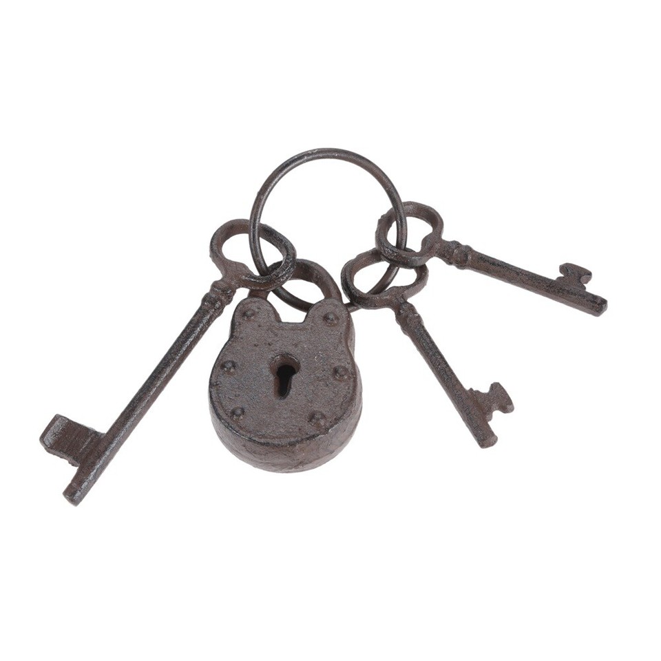 1set European Wine Cellar Key Castle Key Iron Ornament Collection Home ...