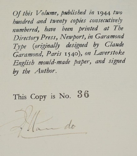 Fred J Hando The Pleasant Land of Gwent Signed Limited Numbered 1st DW ...