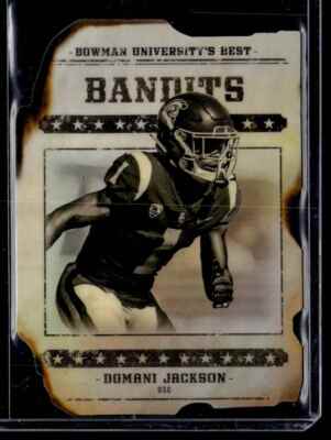 2022 BOWMAN'S BEST UNIVERSITY DOMANI JACKSON BANDITS | eBay
