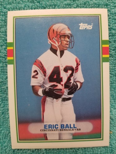 1989 TOPPS TRADED ERIC BALL #1T CINCINNATI BENGALS | eBay