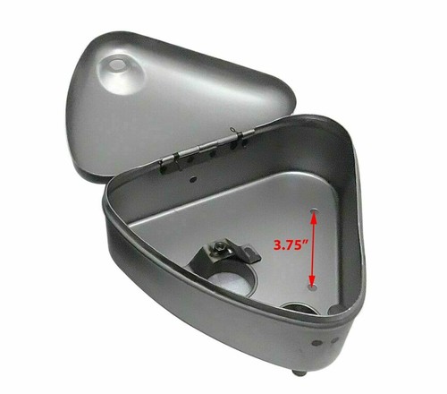 Fits Royal Enfield Classic UCE Right Side Tool Box Raw Bare Metal | eBay