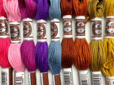 DMC “Soft Cotton” Matte Tapestry Thread - 9 x Assorted Skeins | eBay