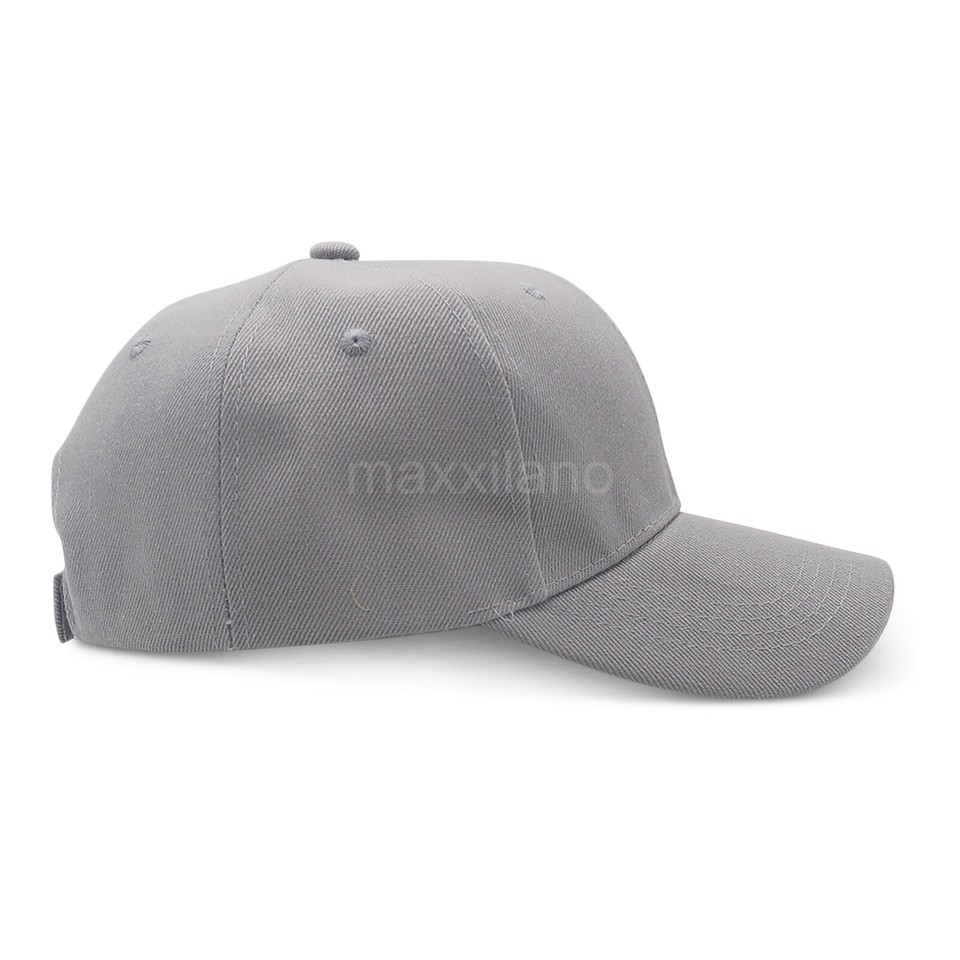 Solid Plain Baseball Cap Trucker Camo Blank Hat Ball Men Women ...