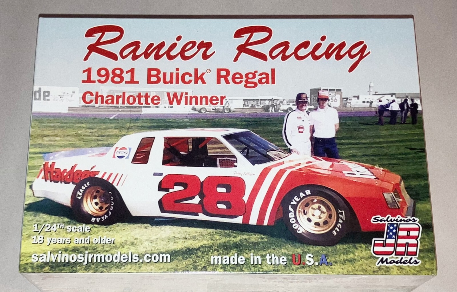 Bobby Allison Hardee's 28 1981 Buick Regal stock car race car 1:24 ...