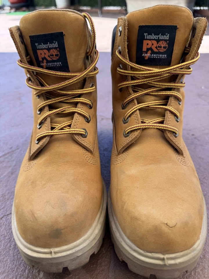 Timberland Pro Direct Attach Men’s Steel Toe Waterproof Work Boot Size ...