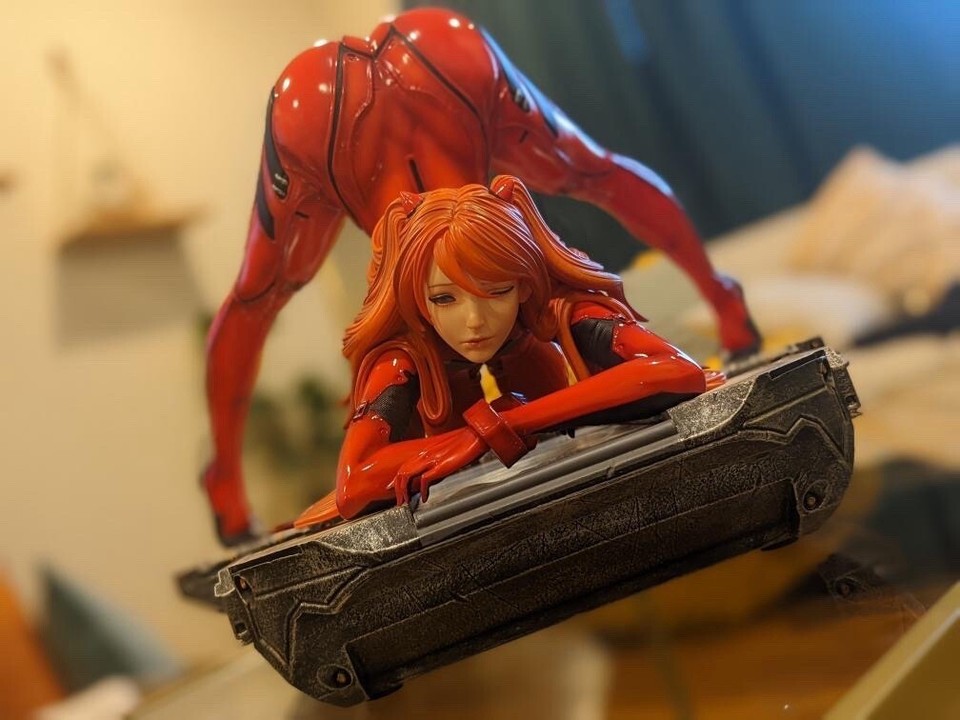 Slap Studios Asuka Evangelion Jack-O Pose Statue 1/4 scale | eBay