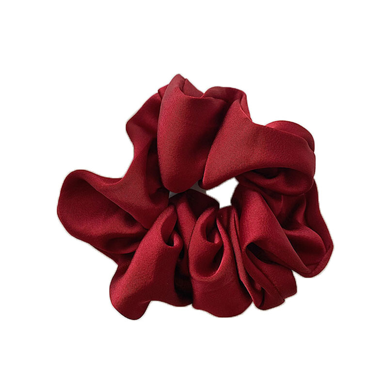 Elastic Handmade Multicolor Hair Band Solid Color Hair Ring Hair Band ...