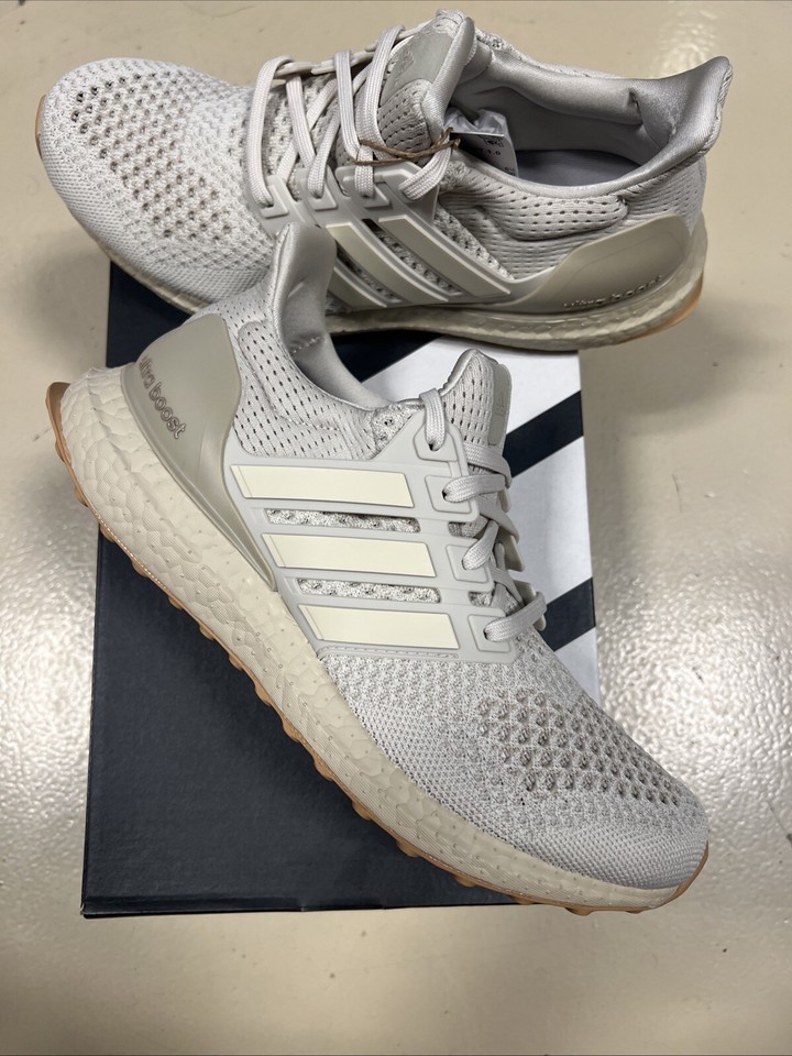 Adidas Ultraboost 1.0 "Alumina" Beige Colorway Men's Authentic JQ2270 ...