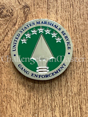 E24 U.S. Marshals Service Gang Enforcement Federal Police Green ...