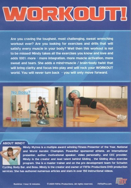 MINDY MYLREA WORKOUT THE ULTIMATE SWEATFEST DVD NEW SEALED EXERCISE ...