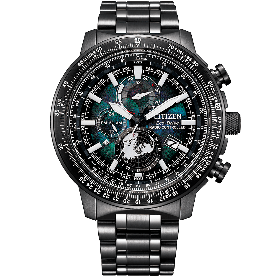 CITIZEN PROMASTER SKY BY3005-56E LAYERS of TIME Limited Radio Solar ...