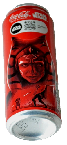 🔴 Jedi Ahsoka Tano Star/Clone Wars Coca Cola Coke Can 2025 France Top ...