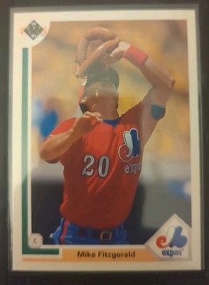 Mike Fitzgerald "Montreal Expos". 1991 Upper Deck Baseball Card #516 | eBay