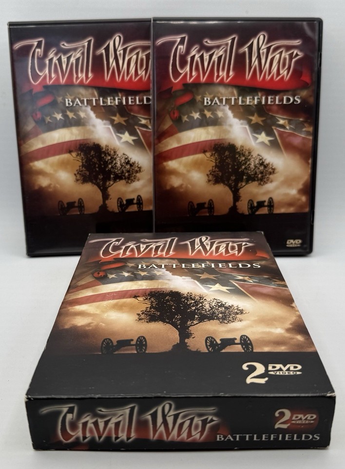 Civil War Battlefields DVD, 2-Disc Set Timeless Media Group 2006 ...