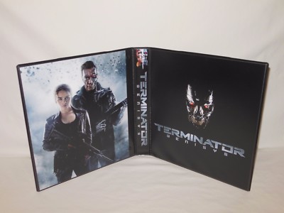 Custom Made Terminator Genisys Movie Collectors Album Binder Graphics ...