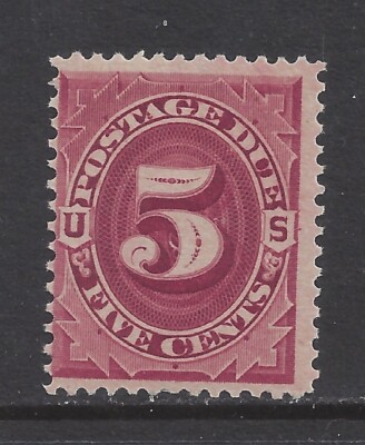 United States 1891 5 cent Postage Due stamp Scott J25 mint* $ 100.00 | eBay
