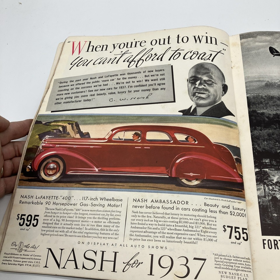 Life Magazine First Issue FULL Size November 23, 1936 Vol 1 Number 1 ...