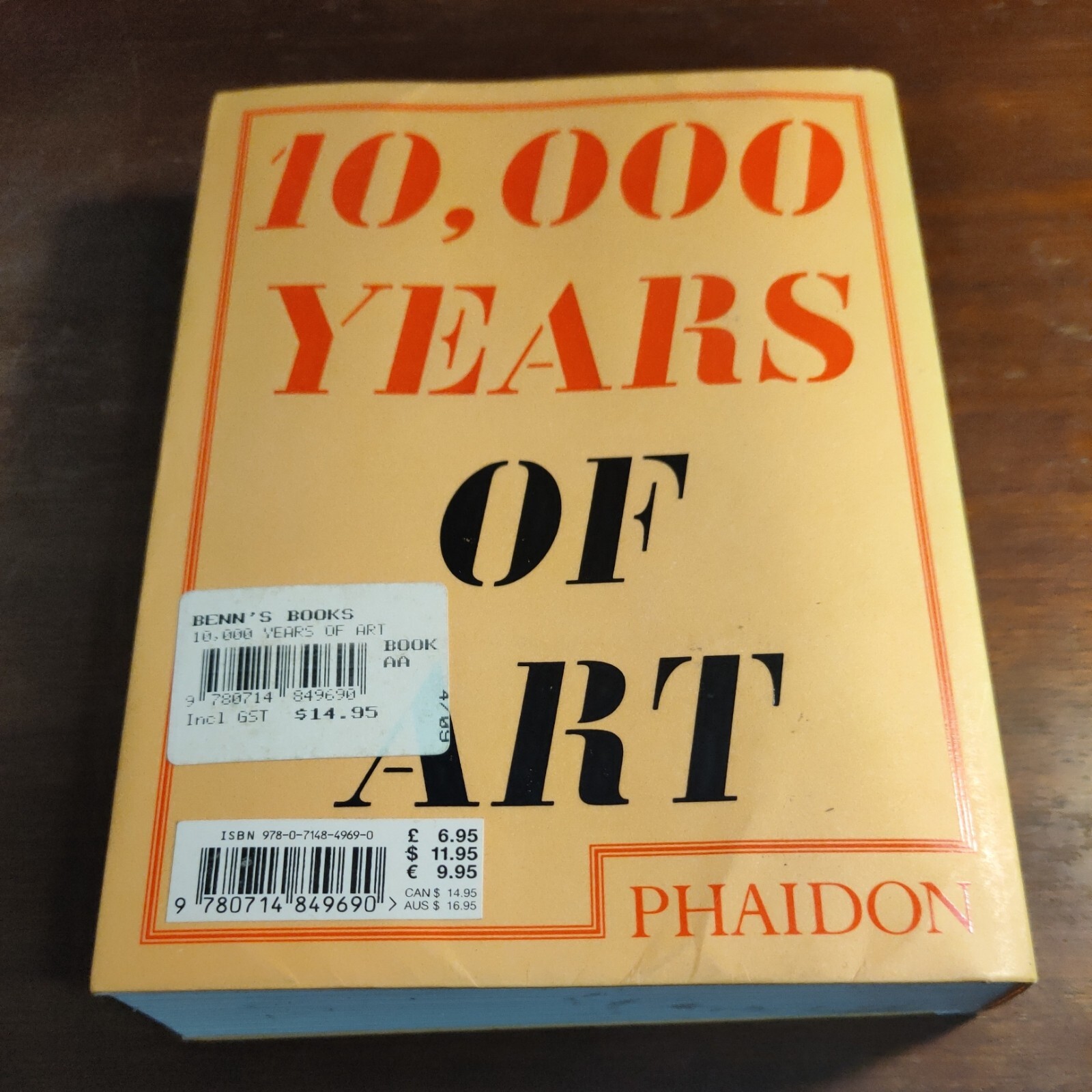 2009 ART BOOK by Marshall Becker -10,000 YEARS OF AR - Paperback ...