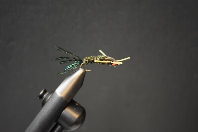 2 Flies, Size 12, Double OR Bead Head Peacock Stonefly Nymph Fly ...