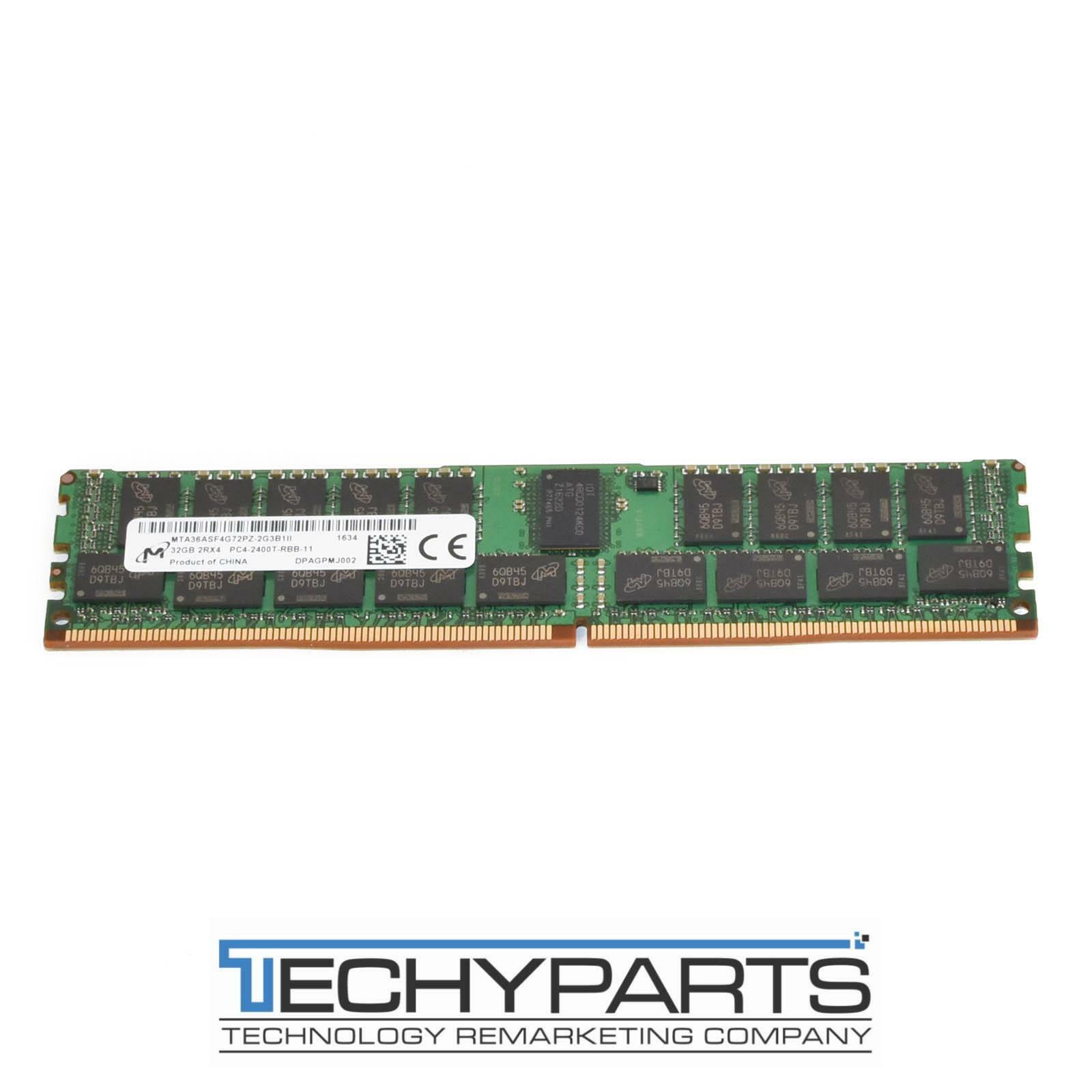 Micron 32GB DDR4-2400 PC4-2400T ECC REG 1.2V 288-pin RDIMM ...