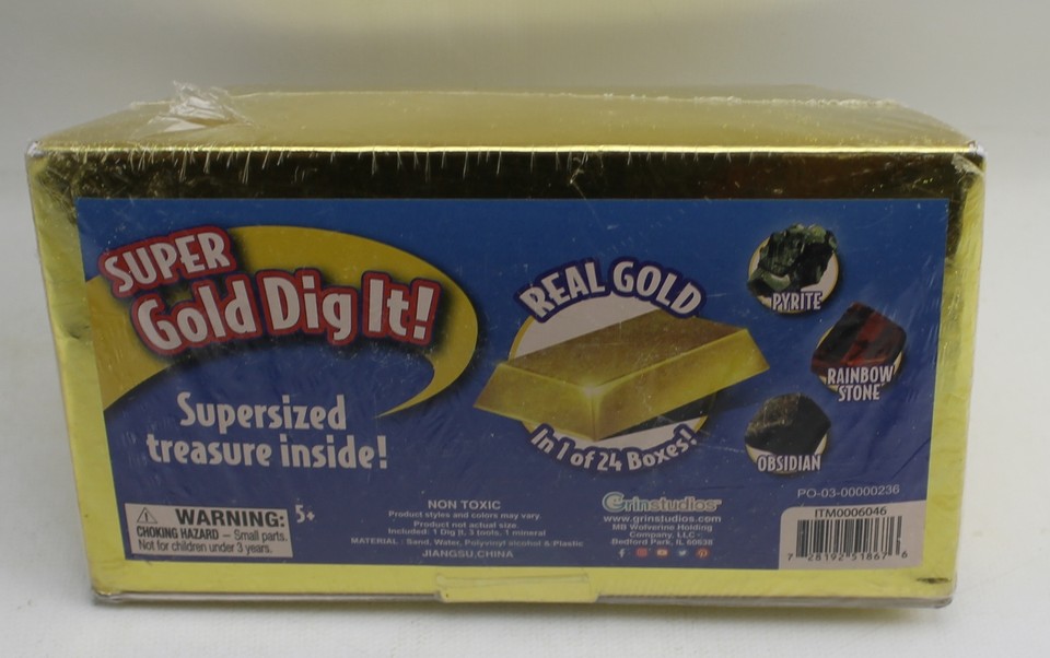 Super Gold Dig It Supersized Treasure Inside | eBay