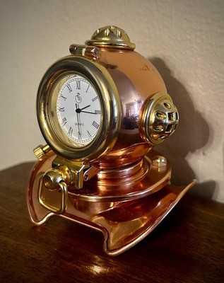 Diving Helmets - Divers Helmet Clock