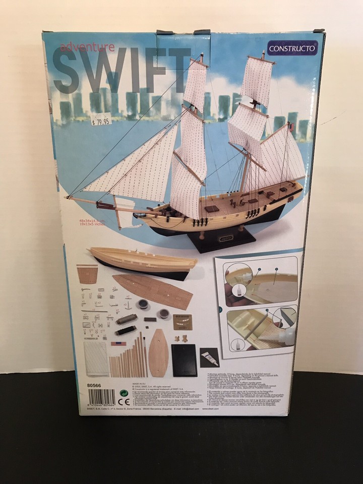 CONSTRUCTO SWIFT ADVENTURE BOAT MODEL KIT | eBay