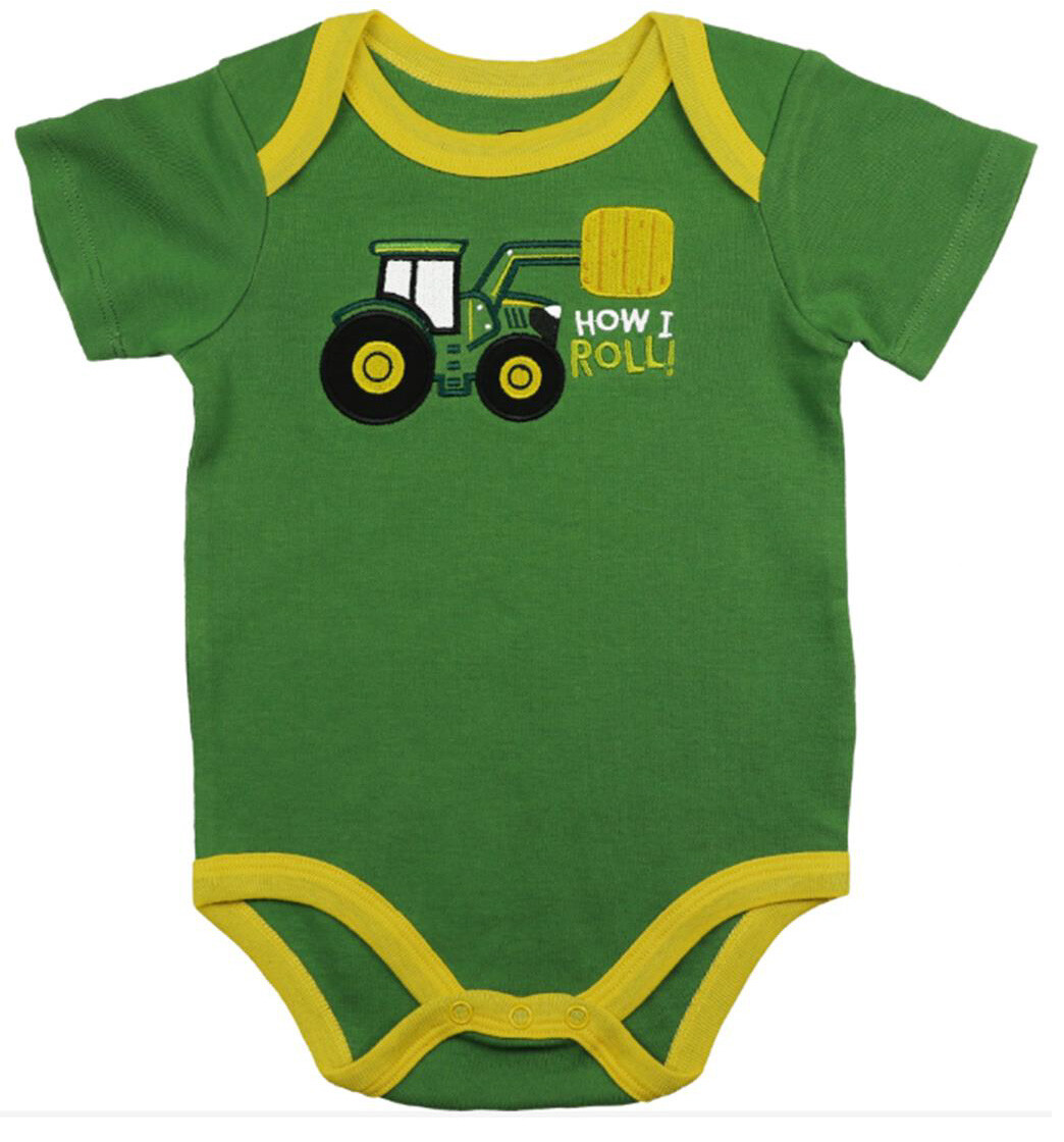 John Baby John Deere Kids Clothes Baby John Deere Overalls Set (3-12 ...