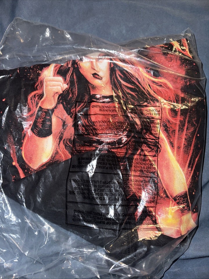 WWE NXT WWEShop Stephanie Vaquer La Primera Black T-Shirt Authentic ...