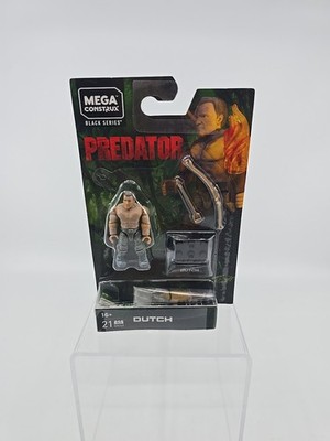 Mega Construx Black Series Predator Dutch 21 Pieces 2019 Mattel New Hm1 ...