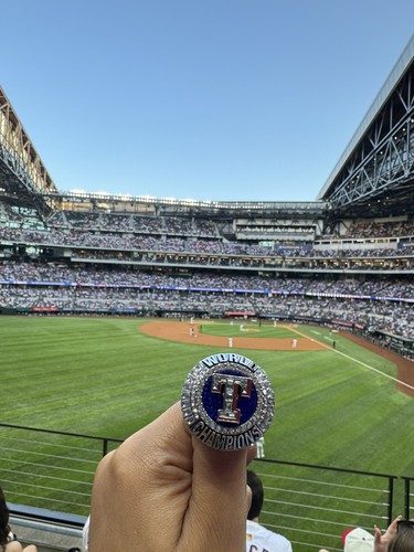COREY SEAGER TEXAS RANGERS WORLD SERIES CHAMPIONS REPLICA RING 5-14-24 ...
