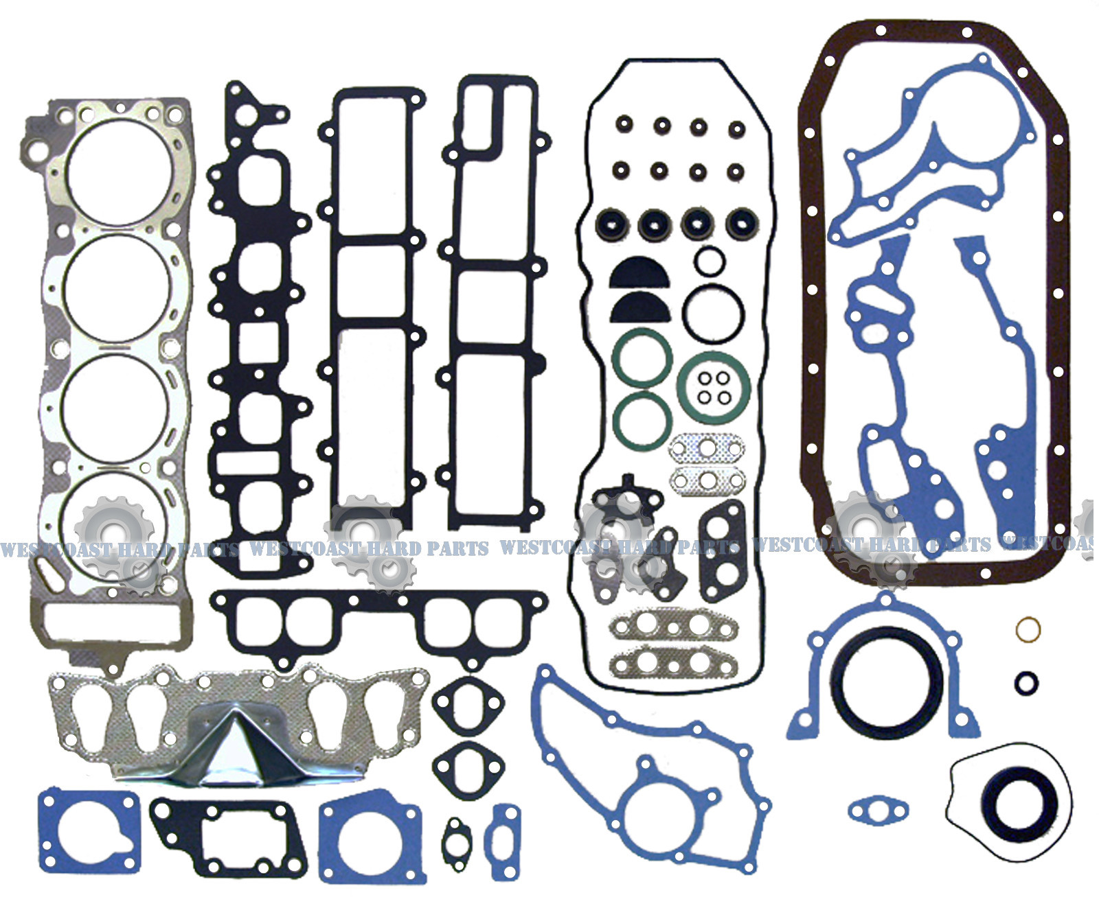 85-95 FITS TOY0TA 4Runner Celica Pickup 2.4 22RE 22R Master Rebuild ...