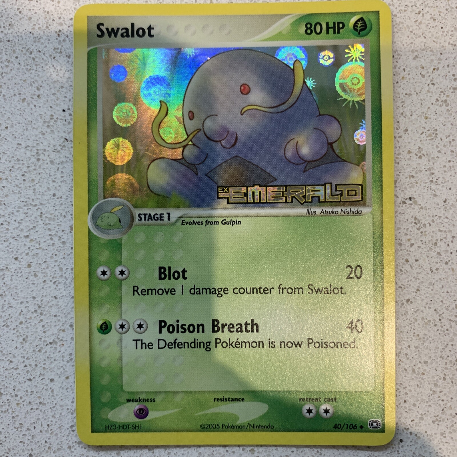 40/106 | Swalot | EX Emerald | Pokemon Card | NM Condition | eBay