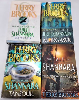 Morgawr Terry Brooks HC/DJ 1st Edition Shannara Lot Of 4 Books Morgawr