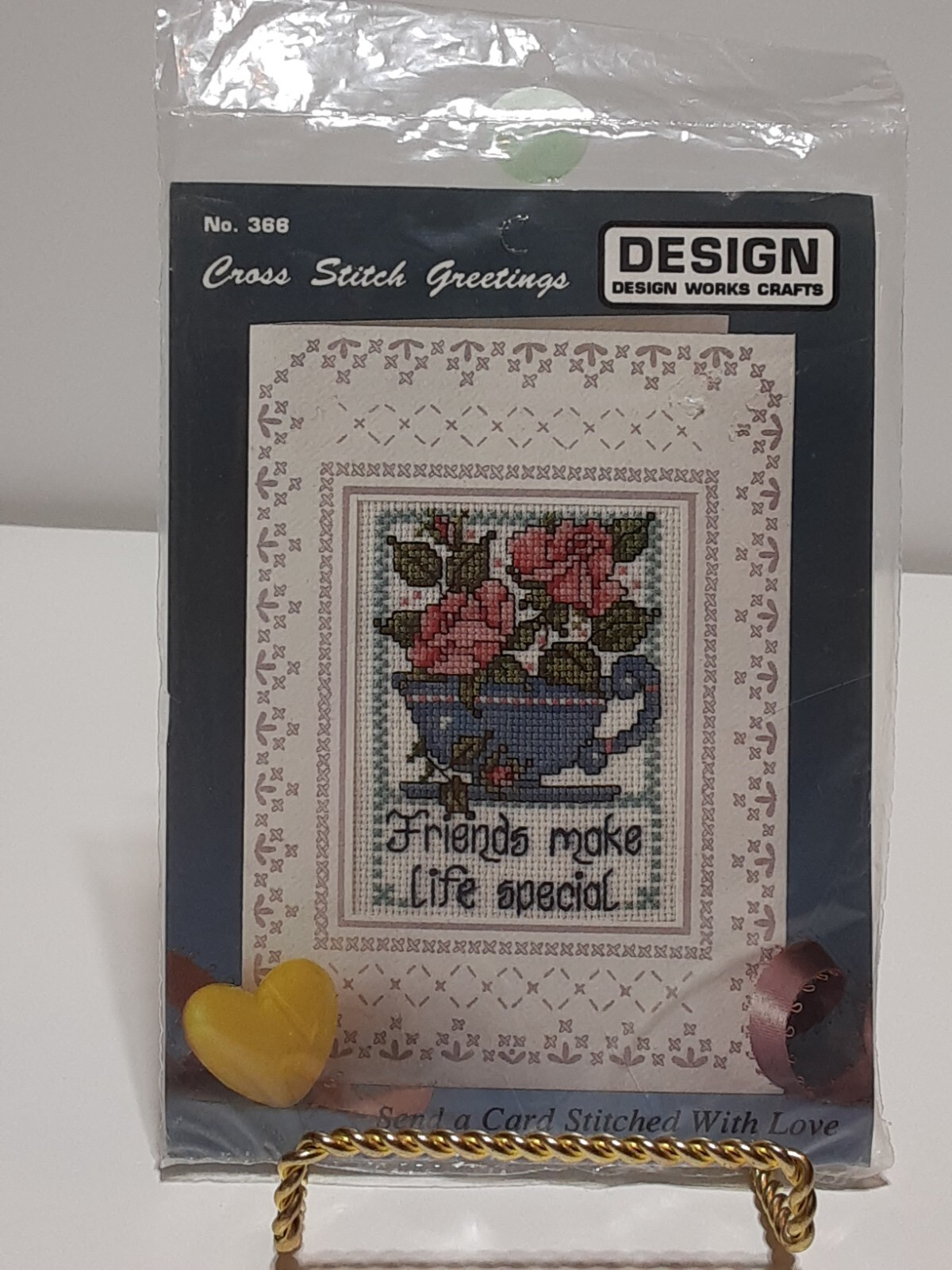 Design Works Crafts Cross Stitch Greetings # 366 & 708 | eBay