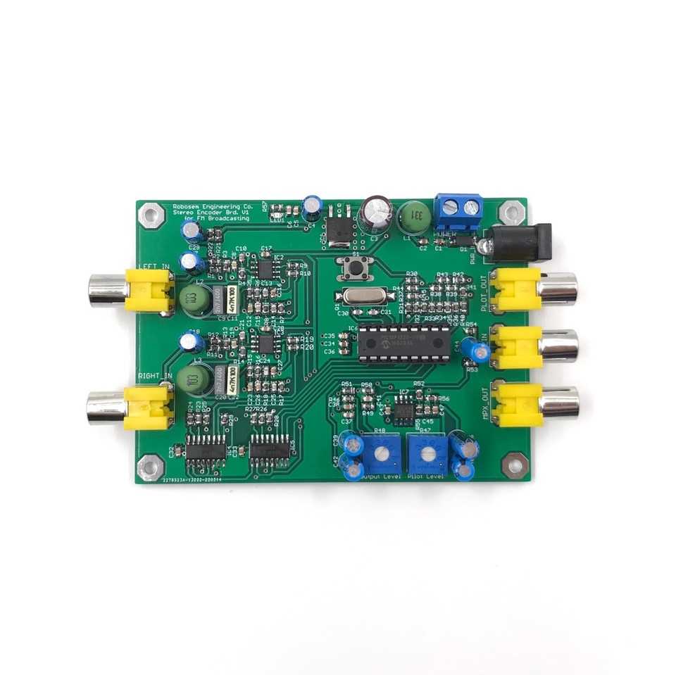 FM Stereo Encoder Module HQ for PLL FM Transmitter Broadcasting High ...