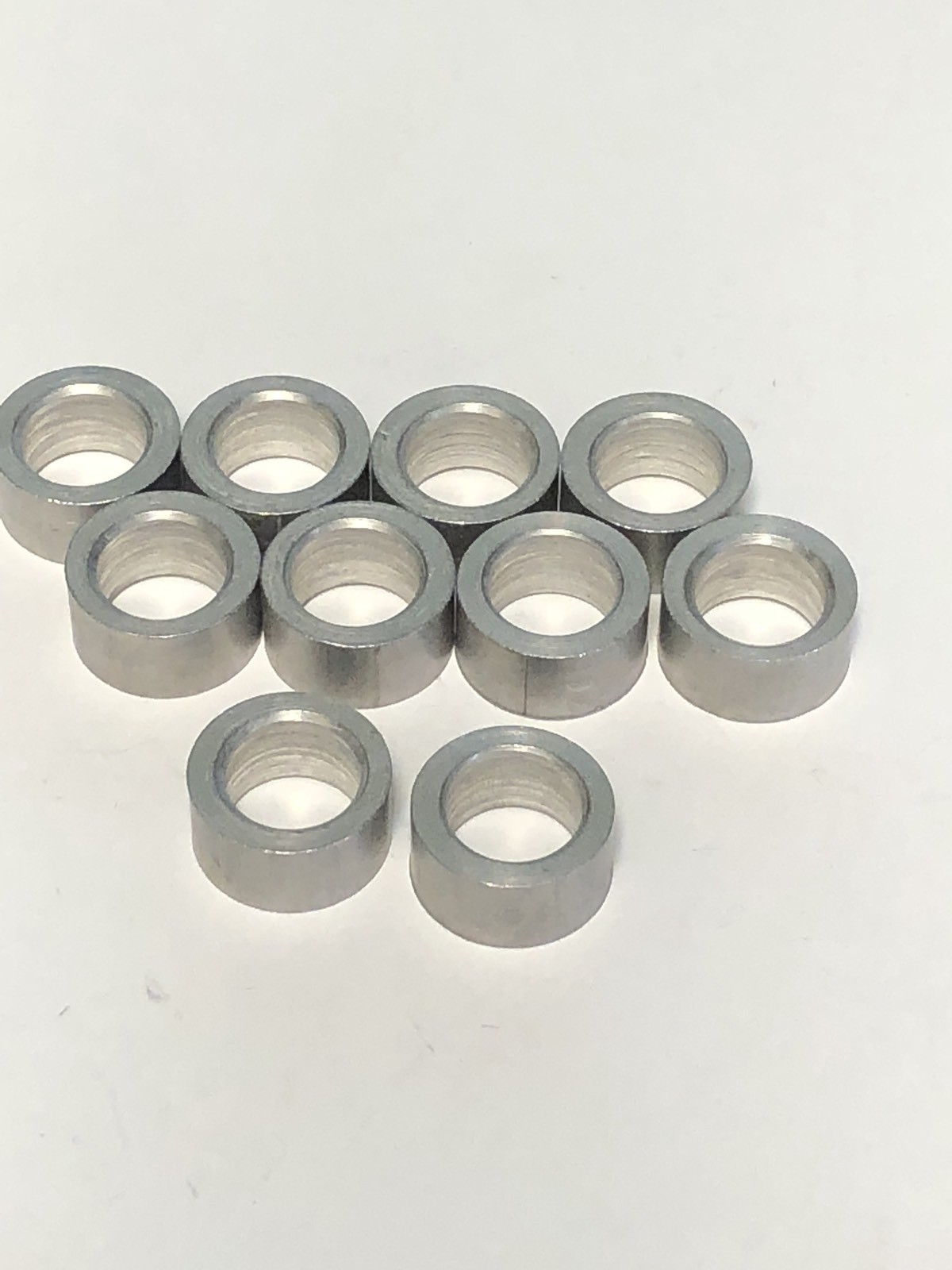 20 Aluminum Bolt Spacers - 1" OD X 3/4" ID 3/8" long made in USA | eBay