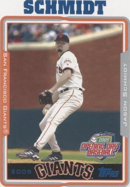 2005 Topps Opening Day - Jason Schmidt #46 for sale online | eBay