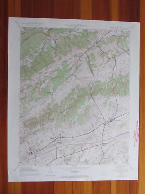 Reproductions - 1938 Topo Map