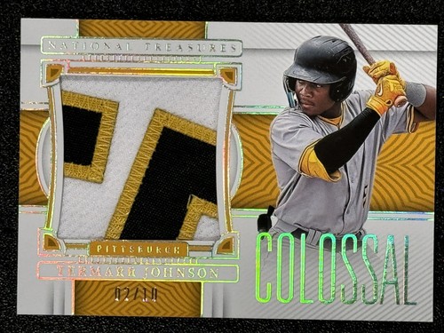 2023 National Treasures Baseball #CM-TJ Termarr Johnson Gold Colossal ...
