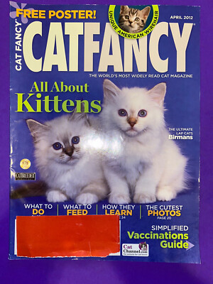 Cat Fancy Magazine Cats Kittens April 2012 All About Kittens | eBay