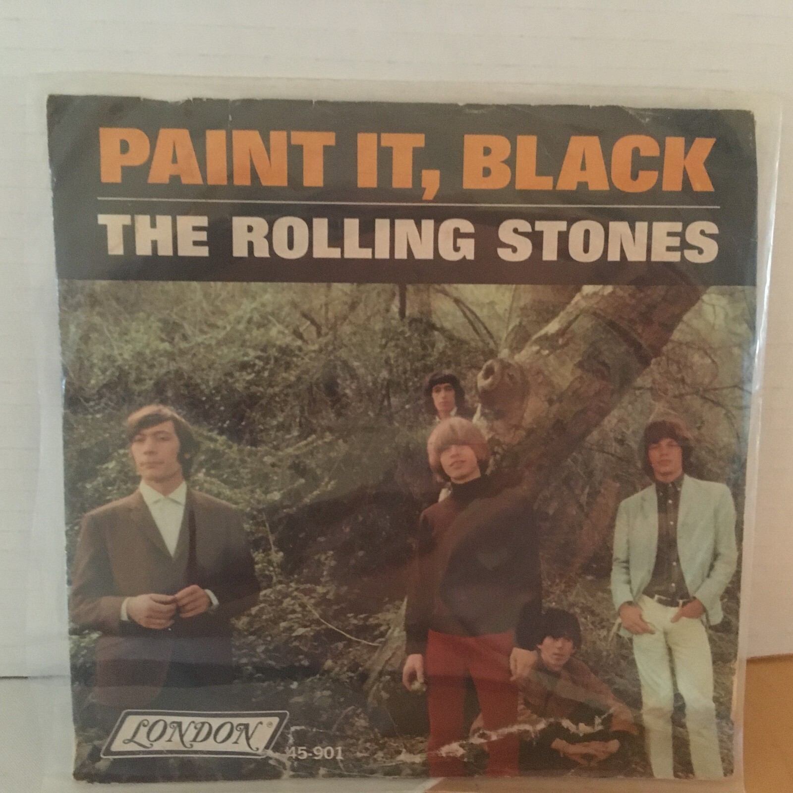 Rolling Stones Paint It Black Album Cover