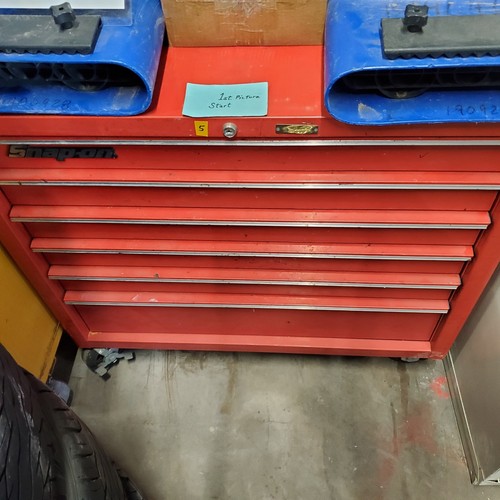 SNAP-ON 6 Drawer Single Bank Tool Box Cabinet (5) | eBay