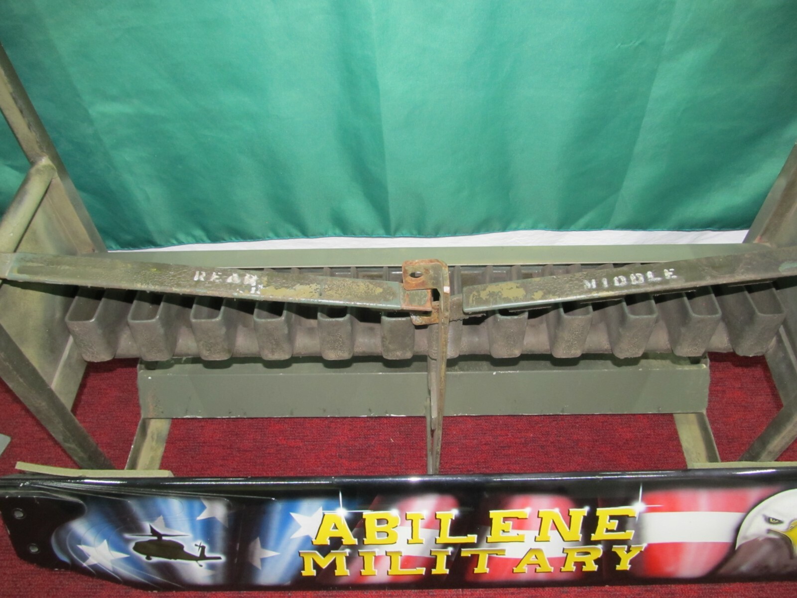 Military Small Arms M12 Rifle Rack Storage Lockable 12 Rifle Local Pick ...